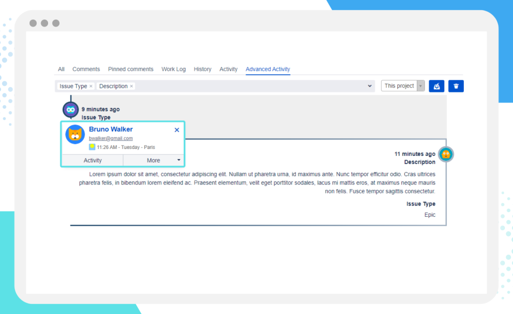 Advanced Issue History - Sevidev